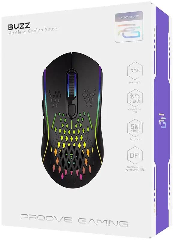 Ігрова миша Proove Gaming Buzz (Black). Купити Ігрова миша Proove ...